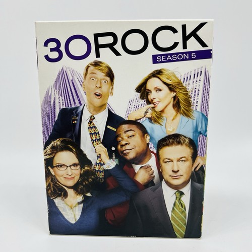 30 Rock - DVD Set Seasons 1-5 - Tina Fey - Alec Baldwin - Lot Bundle Tv ...