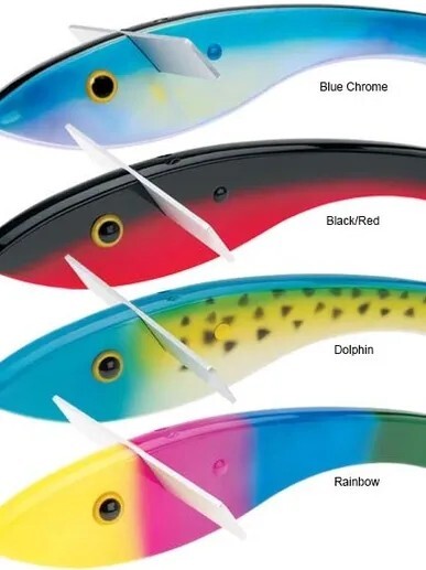 13" CARLSON / TIGRESS ULTIMATE TEASER TROLLING BIRD 10 COLORS MARLIN ...