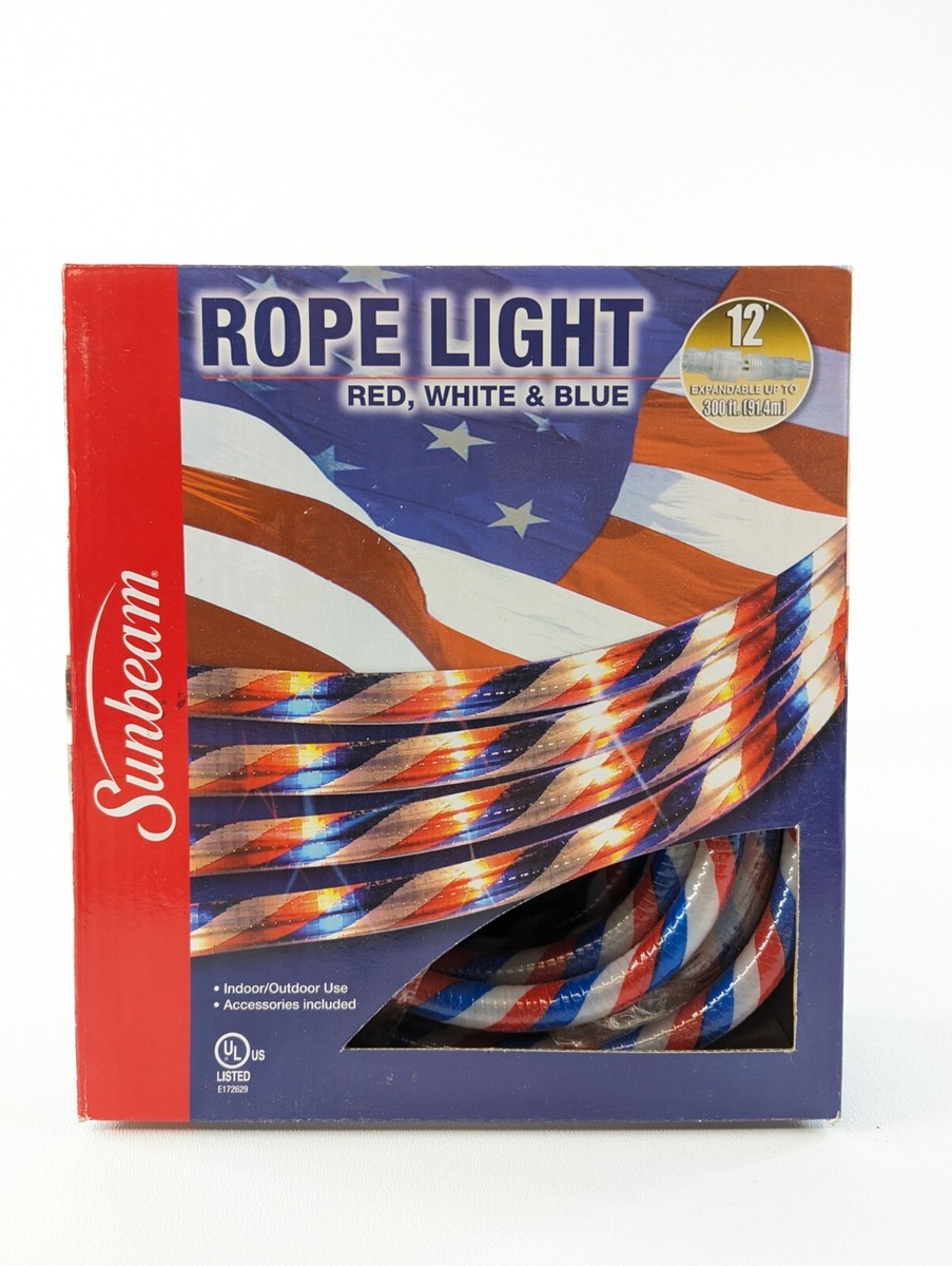 Red White And Blue Rope Lights Led Red White And Blue Rope Lights