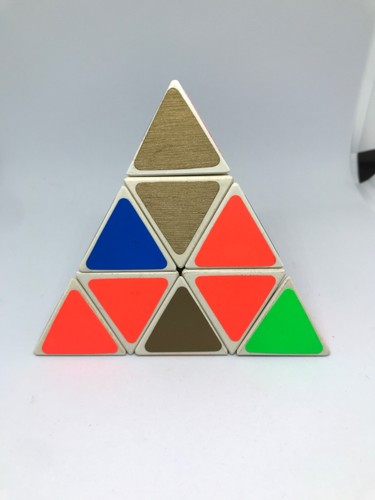 Vintage 1981 TOMY Pyraminx Pyramid Triangle Puzzle Rubik's Cube ...