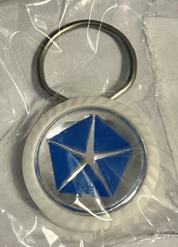 Vintage Chrysler Plymouth Keychain Key Ring H.S. Witwer Co. Elverson P ...