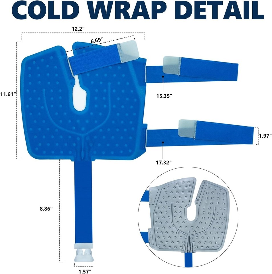Inmoredo Cold Therapy System Ice Machine System for ACL Knee Surgery ...