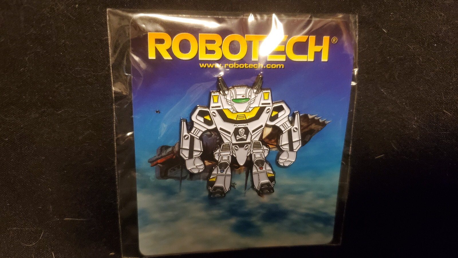 Robotech Roy Fokker Skull Leader Enamel Pin Icon Heroes 2019 | eBay