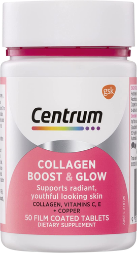 Centrum Benefit Blends Collagen Boost & Glow with Vitamins C & E ...