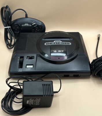 Original SEGA GENESIS High Definition Graphics Console MK-1601 System ...