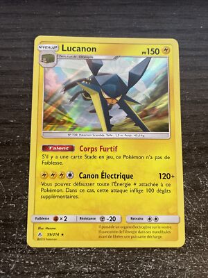 LUCANON HOLO - POKÉMON 59/214 SL10 ALLIANCE INFAILLIBLE NEUF FR | eBay