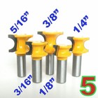 1 pc 1/2" Shanks 1/4" Radius Half Round Bullnose Router Bit S | eBay