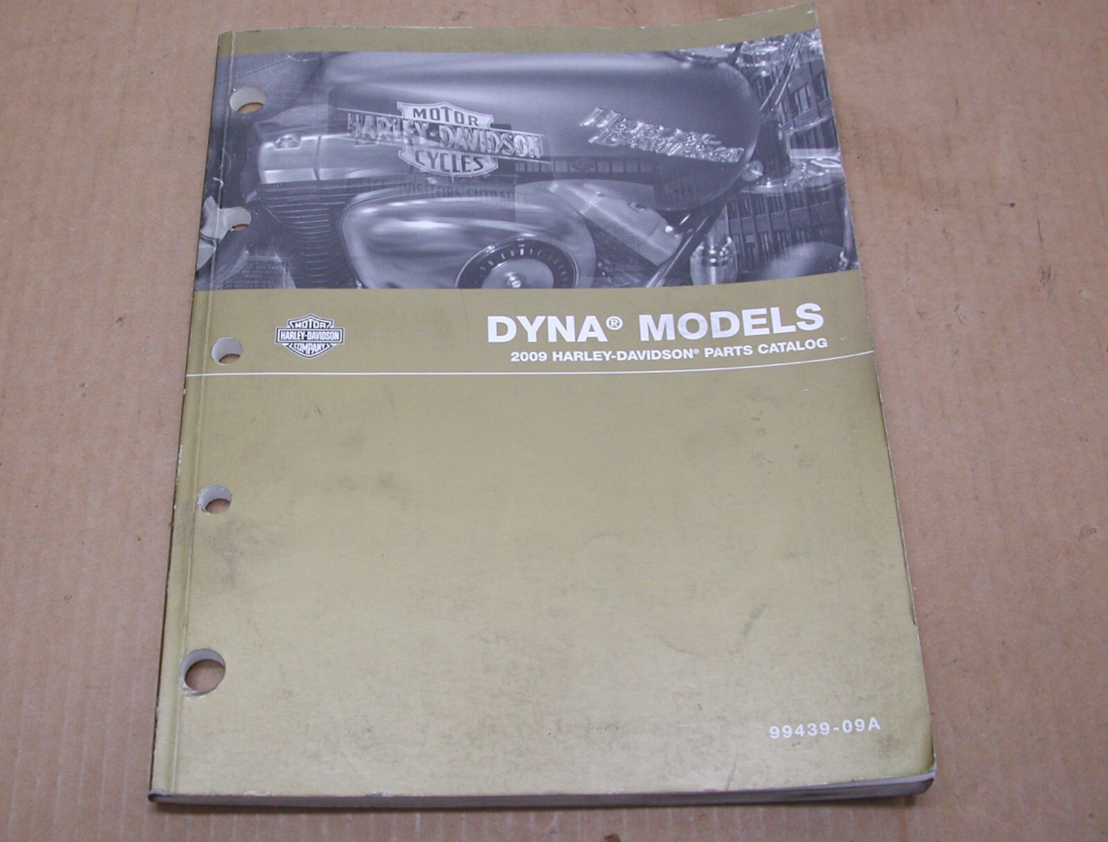 Harley Davidson DYNA 2009 Models OEM Official Factory Parts Catalog ...