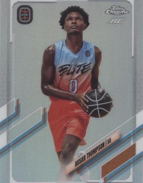 2021-22 Topps Chrome OTE Overtime Elite - Ausar Thompson #22 Refractor ...