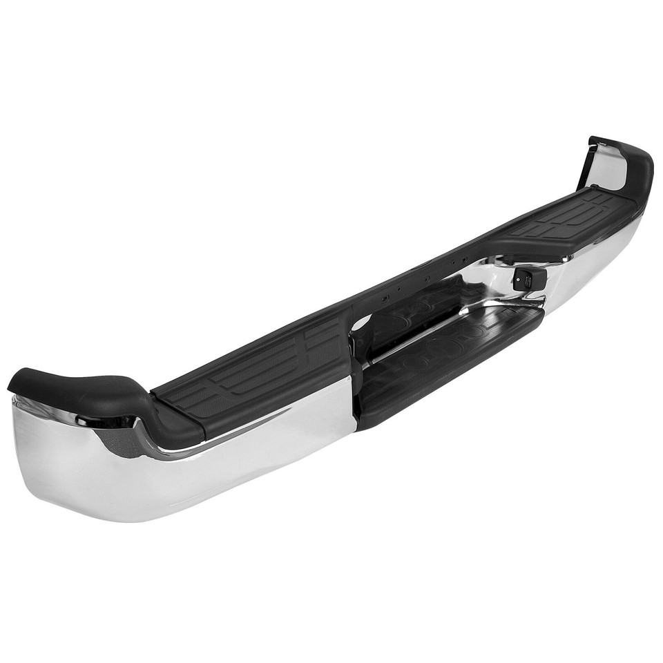 2005-2015 Toyota Tacoma Pickup Chrome Steel Complete Rear Step Bumper ...