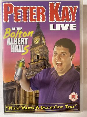 Peter Kay - Live At The Bolton Albert Halls - DVD - Free Ship | eBay
