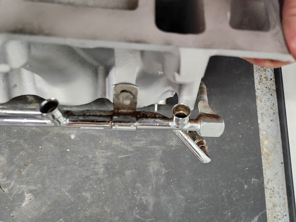 1993-95 Ford F150 F250 Lightning GT40 Fuel Rails 351 Intake Manifold 5 ...