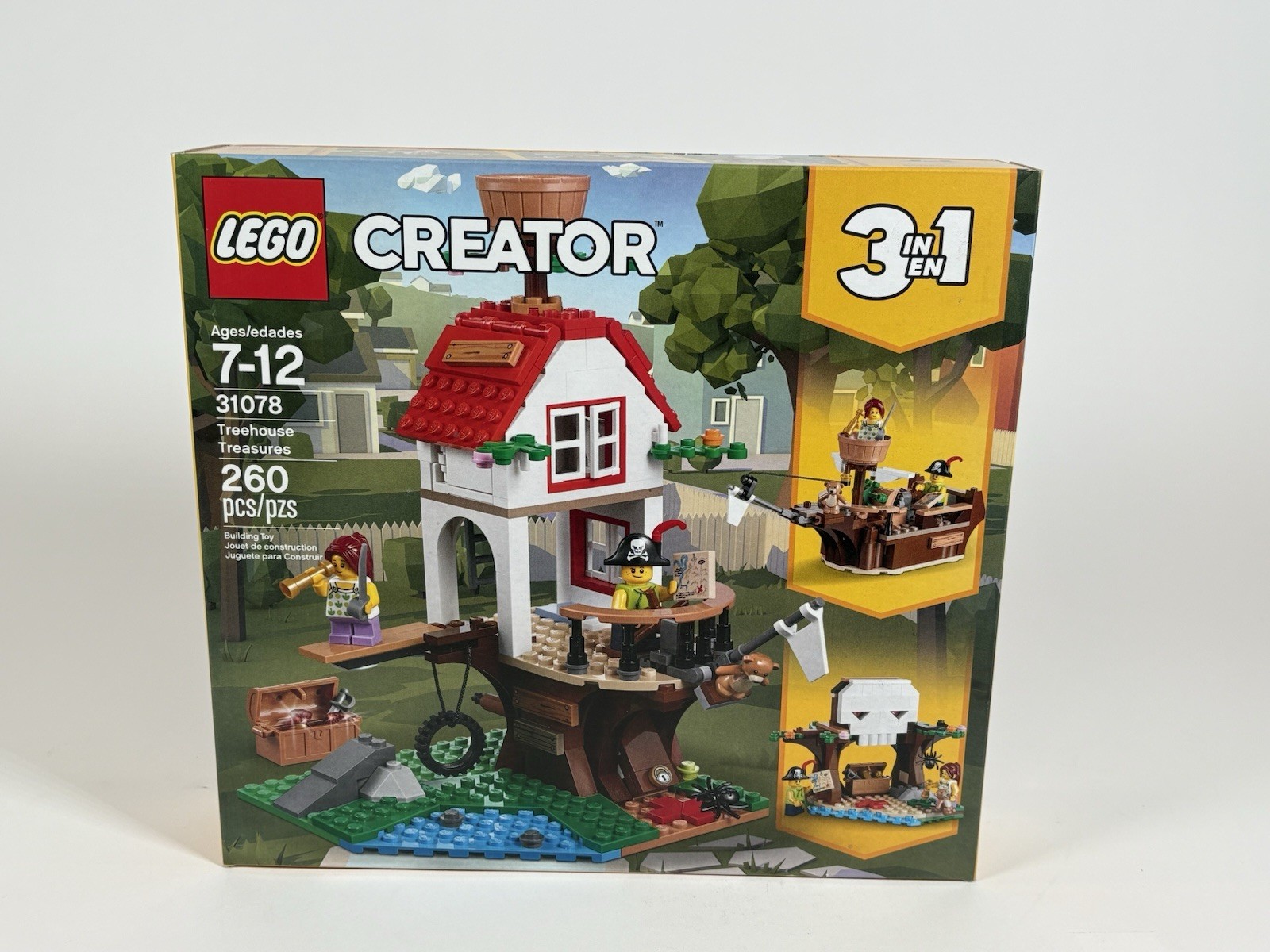 LEGO CREATOR: Treehouse Treasures 3 in 1 NEW SEALED and RETIRED-31078 ...