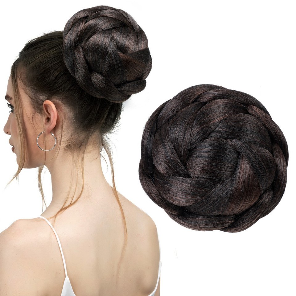 Wig Miss Man Fake Hair for Braids Braided Ponytail Hairpiece Extensions ...