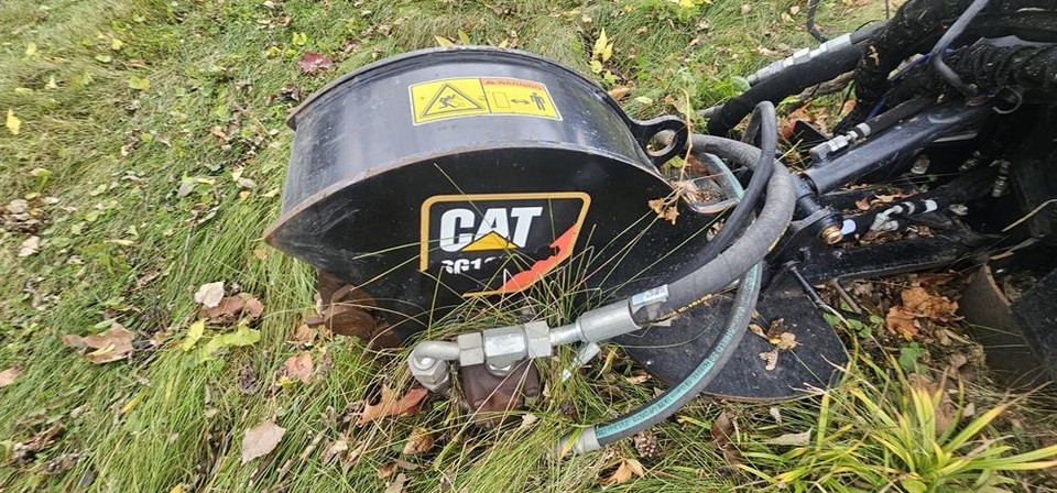 CaterPillar Skidsteer Stump Grinder SG18B | eBay