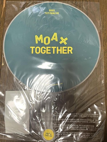 Yeonjun Paper Fan Moa X Together | eBay