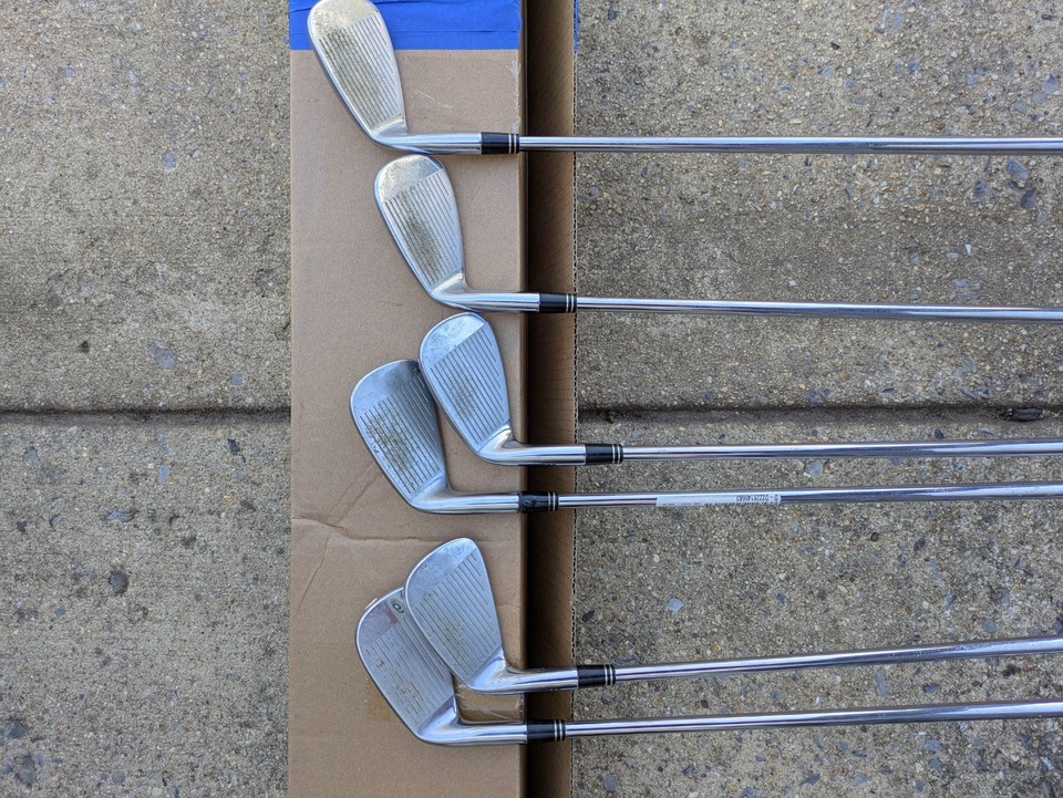 TaylorMade R9 TP Iron Set 5-PW Steel Rifle 5.5 Regular Flex | eBay