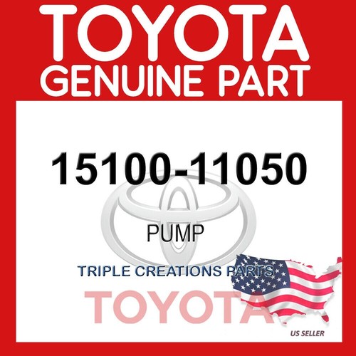 1510011050 Genuine Toyota Pump Assy Oil 15100-11050 OEM | eBay