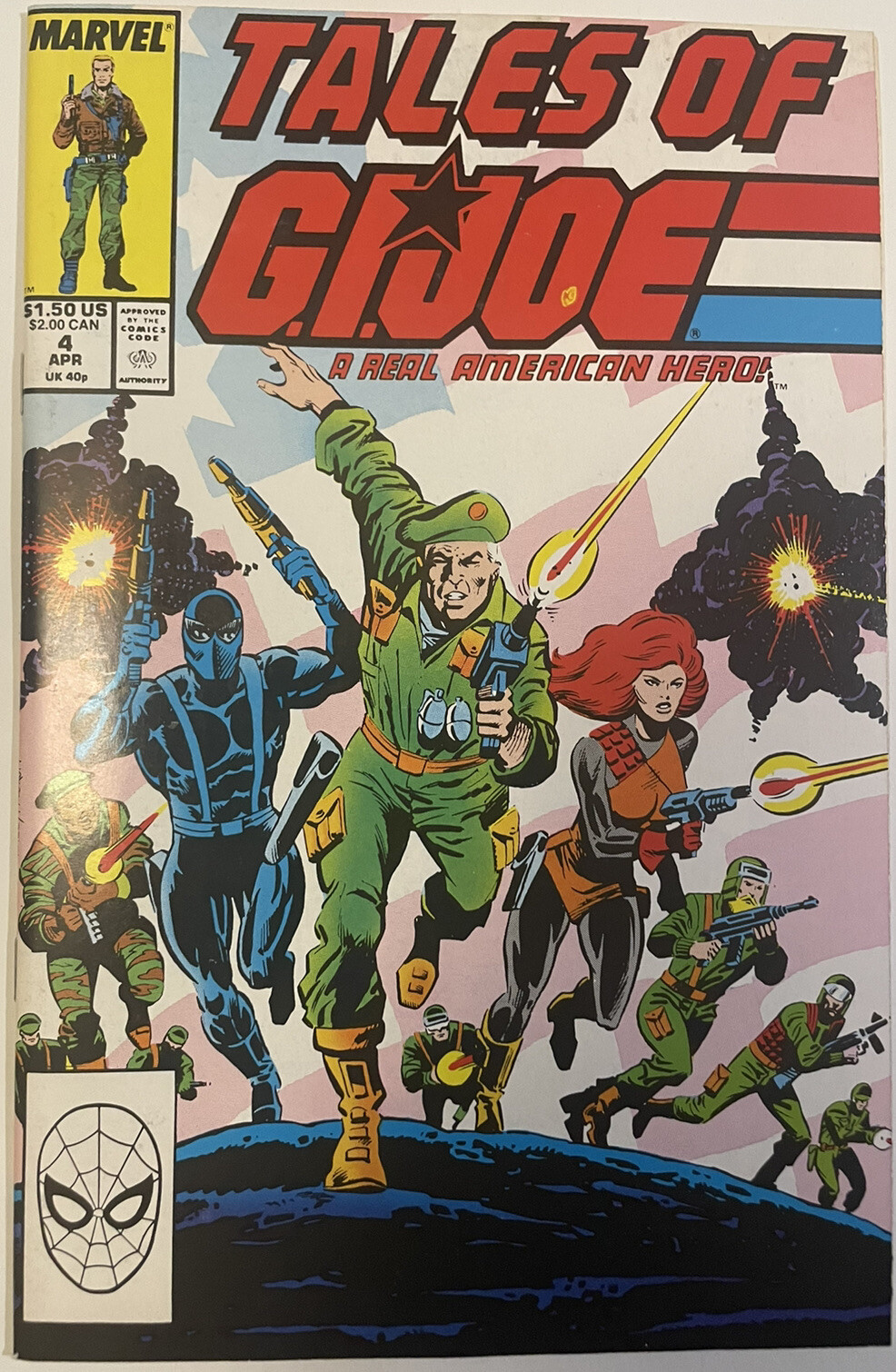 TALES OF G.I. JOE ISSUE #4 MARVEL | APR 1, 1988 | eBay