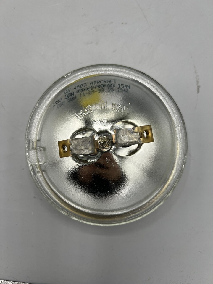 GE 4593 28V AIRCRAFT LANDING LIGHT BULB PN: GE4593 | eBay