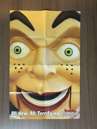 Rare Goosebumps Horrorland Promotional Poster 2008 Slappy The Dummy ...
