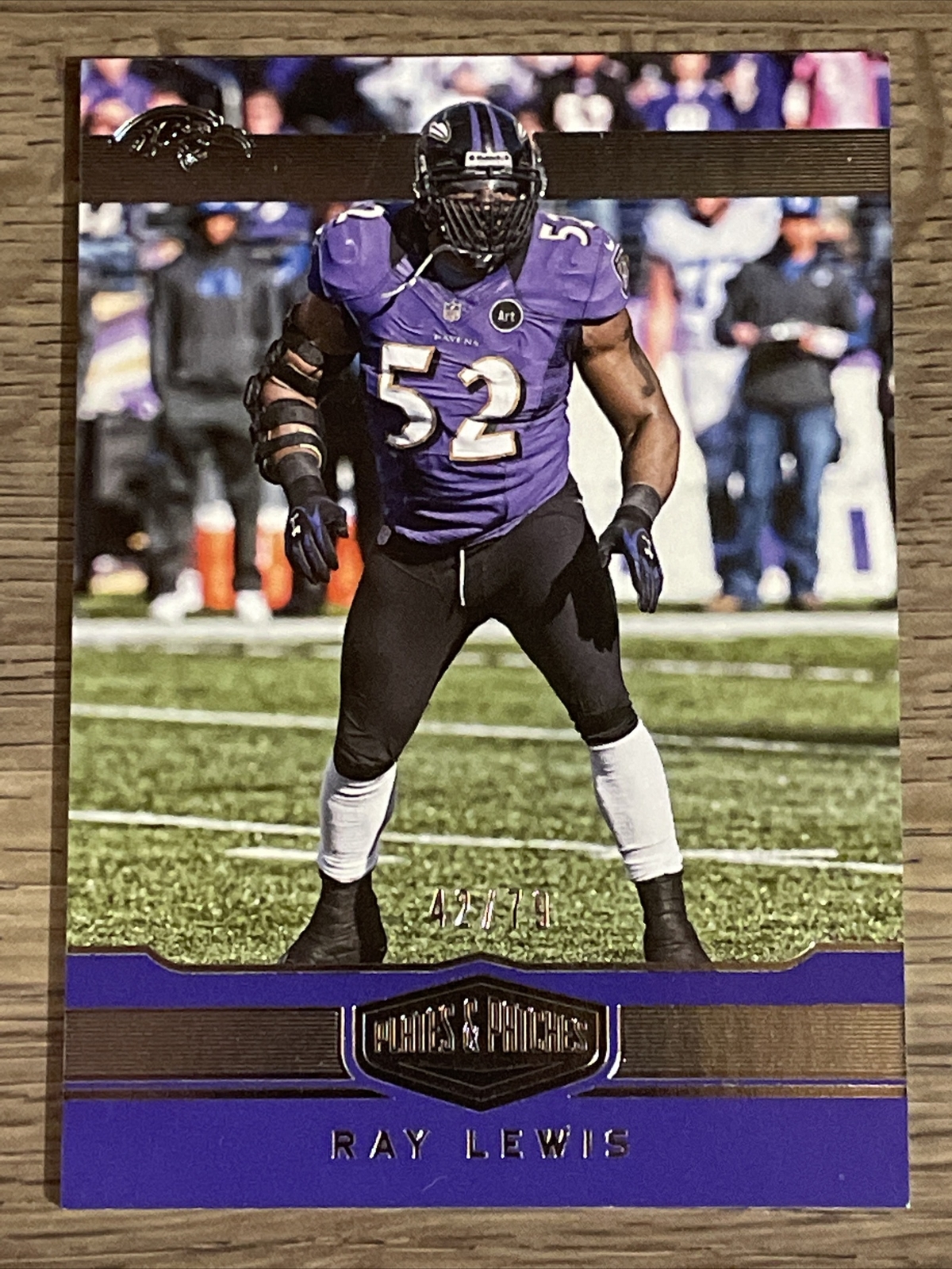 2016 Panini Plates and Patches #145 Ray Lewis /79 | eBay