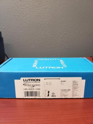 Lutron, Homeworks Repeater, HR-REP-120, T120-9DC-3-WH, White | eBay