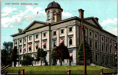 Post Office Portland Oregon Postcard | eBay