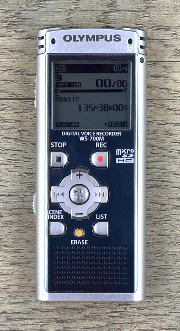 OLYMPUS IEC/JIS LR03 Mini Pocket Digital Voice Recorder Portable USB PC ...