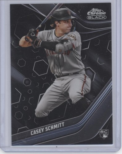 2023 Topps Chrome Black #58 Casey Schmitt RC Rookie | eBay