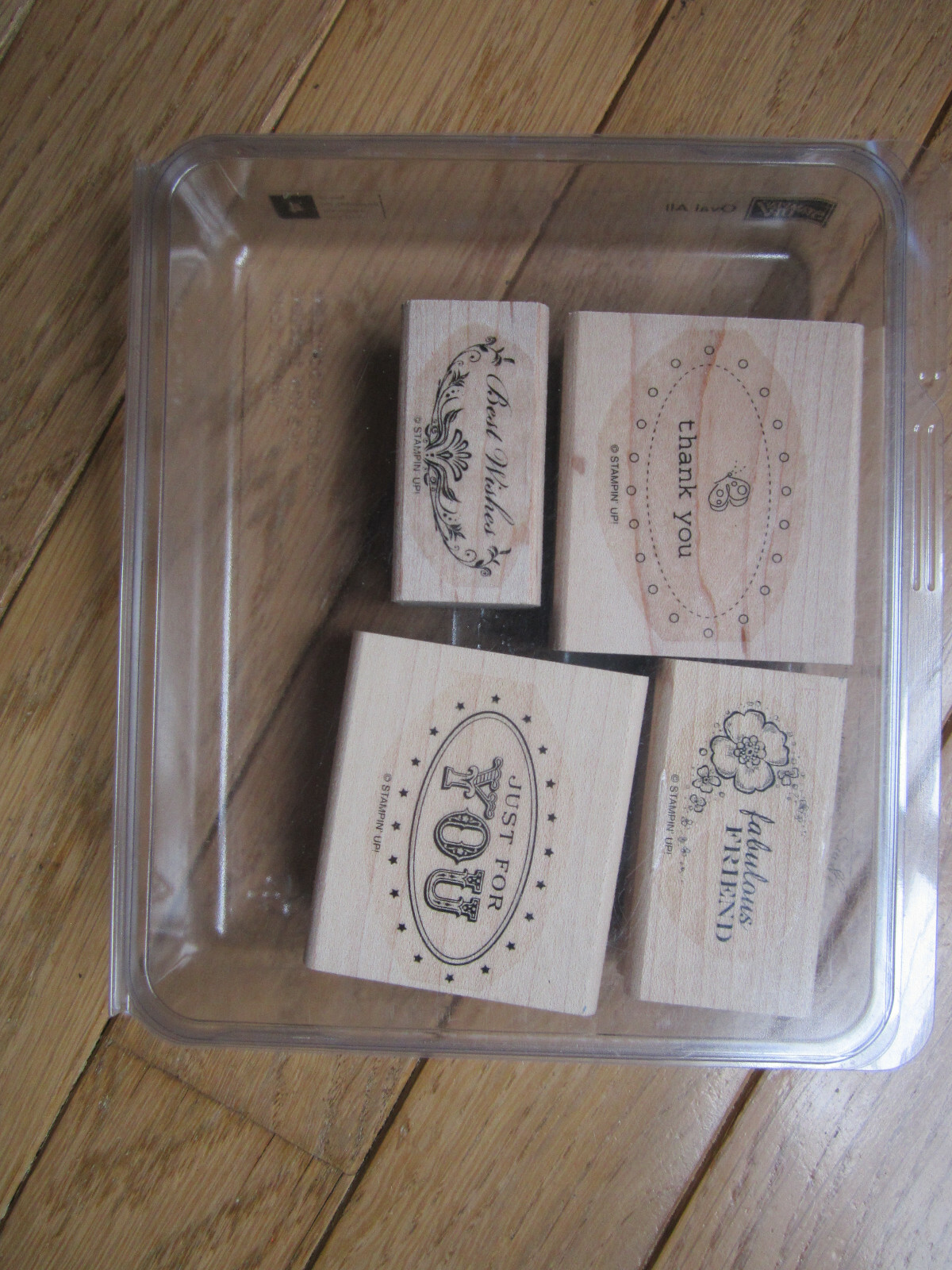 Stampin Up! Oval All Stamp Set | eBay
