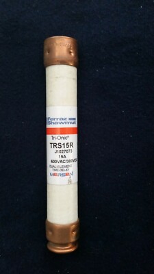 Shawmut Tri-onic TRS15R TRS-15R Smart Spot 600vAC / 300vDC 15A | eBay