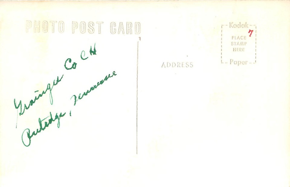 Tennessee, TN, Rutledge, Grainger Co Court House Real Photo Postcard | eBay