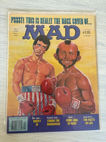 December 1982 MAD Magazine Rocky III Issue - No. 235 | eBay