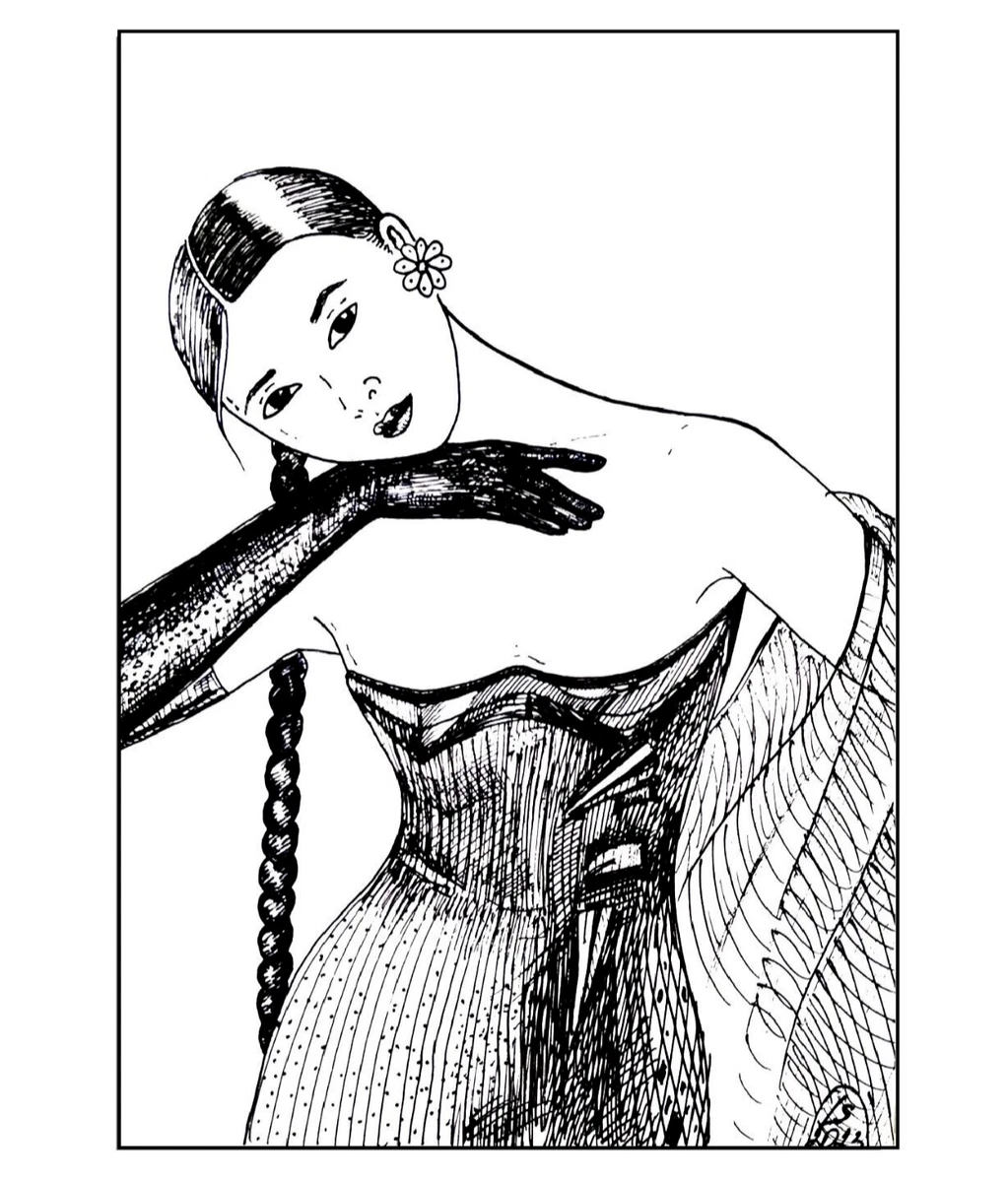 Simple Ink Illustrations