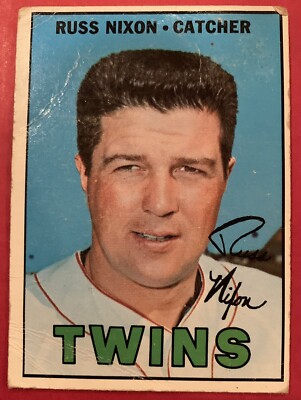 1967 Topps Baseball #446 Russ Nixon | eBay