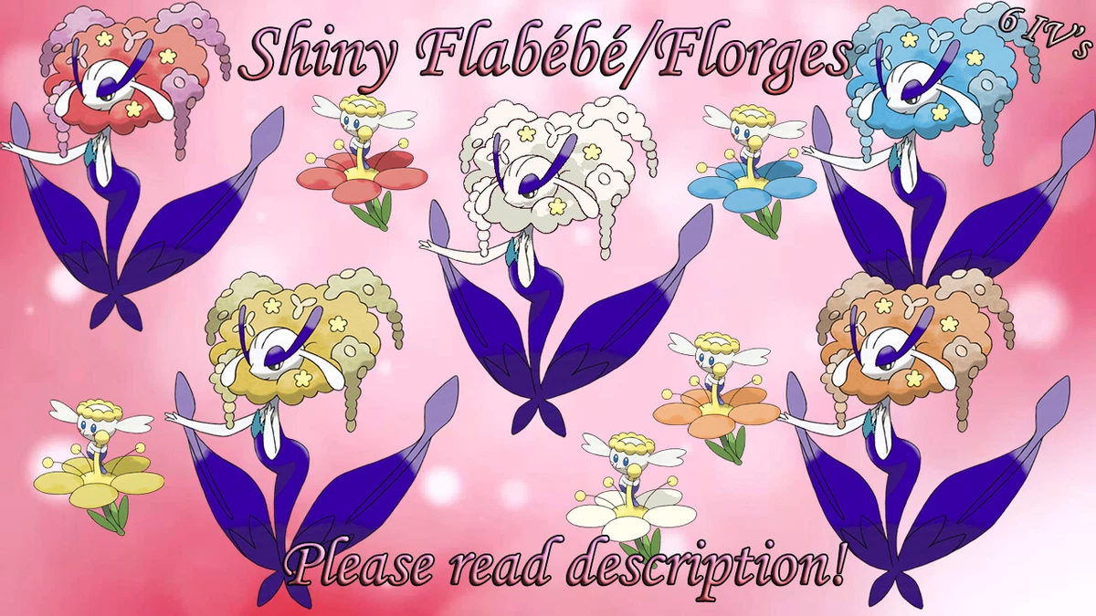 Shiny Florges Yellow