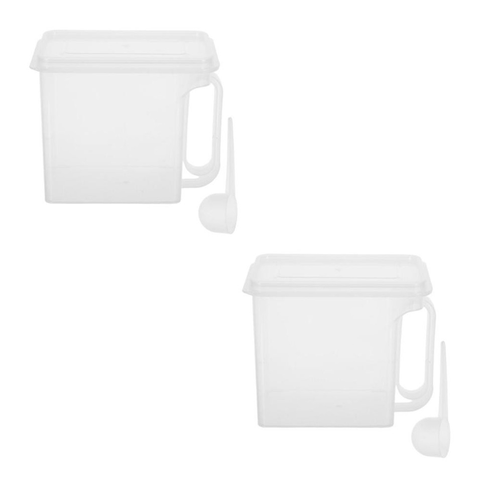 Laundry Detergent Powder Container Storage Box Baking Soda with Lid ...