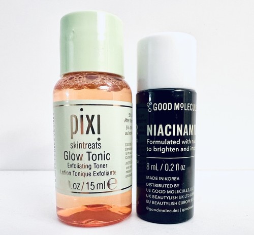 Pixi Glow Tonic 5% Glycolic Acid Toner & Good Molecules Niacinamide ...