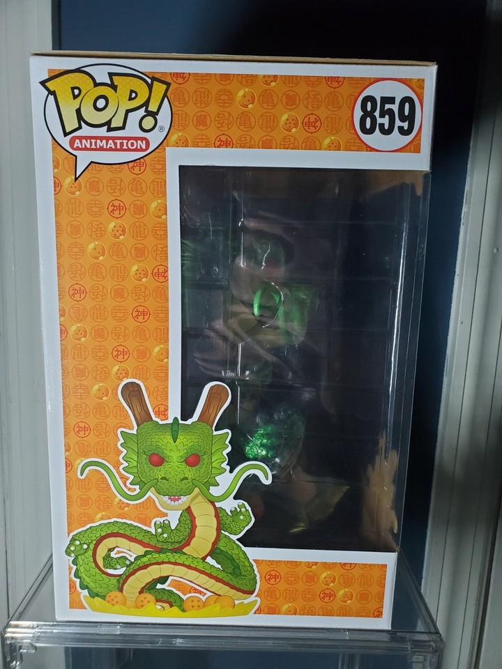Funko Pop! Dragon Ball Z 859 Shenron 2020 Jumbo 10" Funimation Glow ...