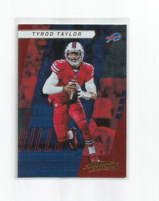 TYROD TAYLOR (Buffalo Bills) 2017 PANINI ABSOLUTE FOOTBALL CARD #6 | eBay