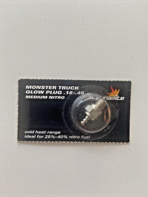Dynamite Monster Truck Plug .18-.46 Medium Nitro # DYN2495 | eBay
