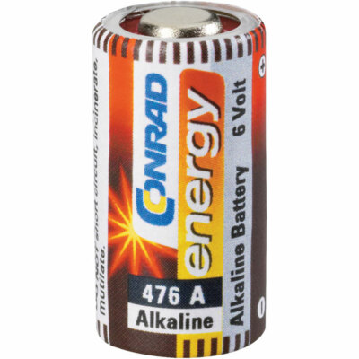 Conrad Energy 650520 High Volt Alkaline Battery Type 476A 6V x1 | eBay UK