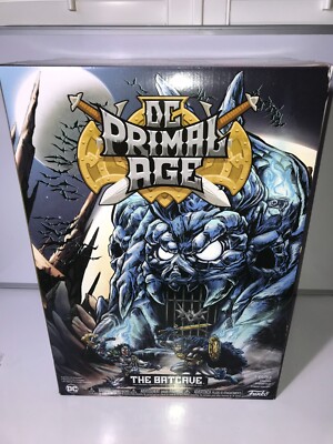Funko Limited DC Primal Age BatCave Action Figure Playset NEW | eBay