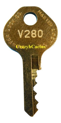 Master Lock Padlock 1525 1585 2010 2076 Control Key OEM Original Master ...