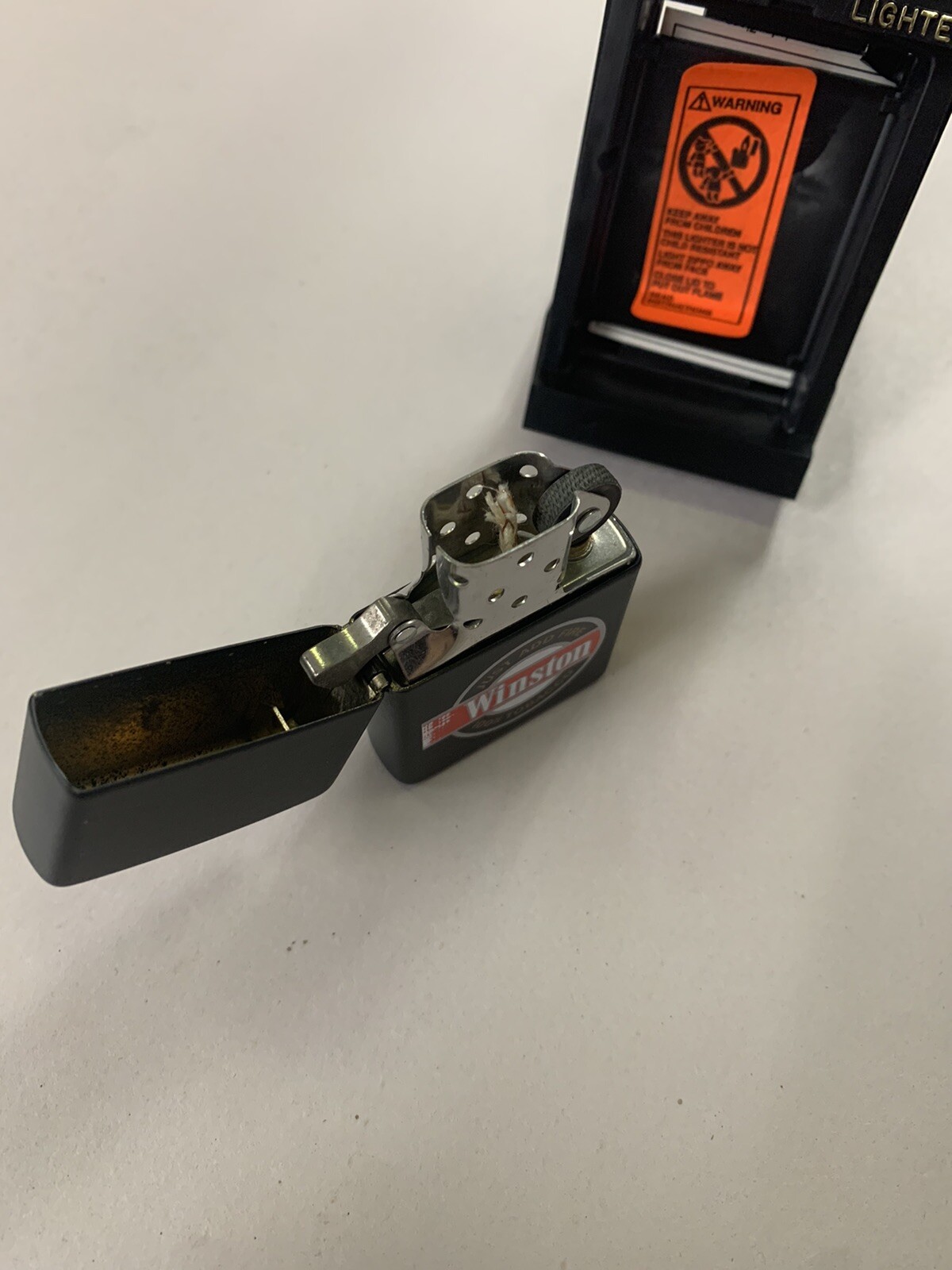 Zippo Lighter Winston Just Add Fire 1999 Camel RJR RJRTC F-XV UNFIRED ...