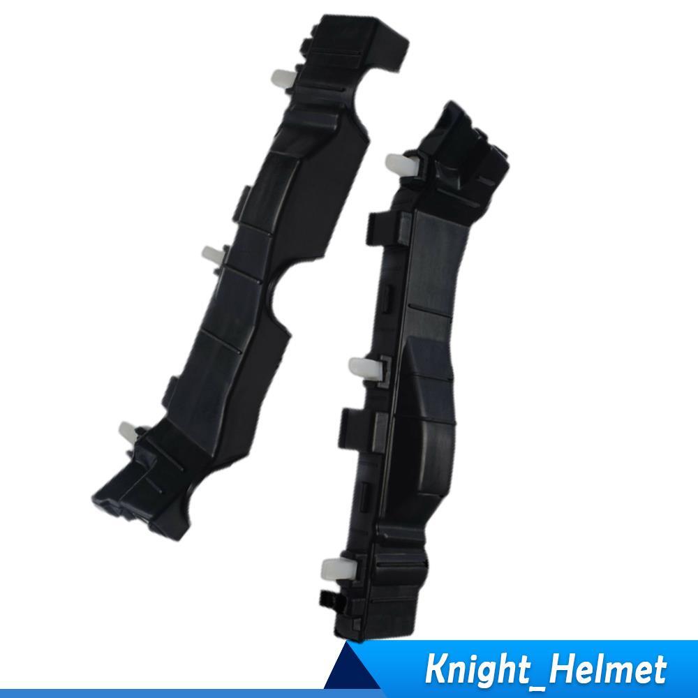 865131W200 865141W200 For 12-17 Kia Rio Black Left+Right Bumper ...