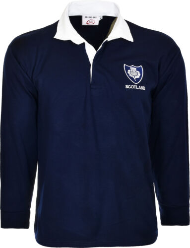 Scotland Rugby Shirt Retro Classic Traditional Scottish Top All Sizes S ...