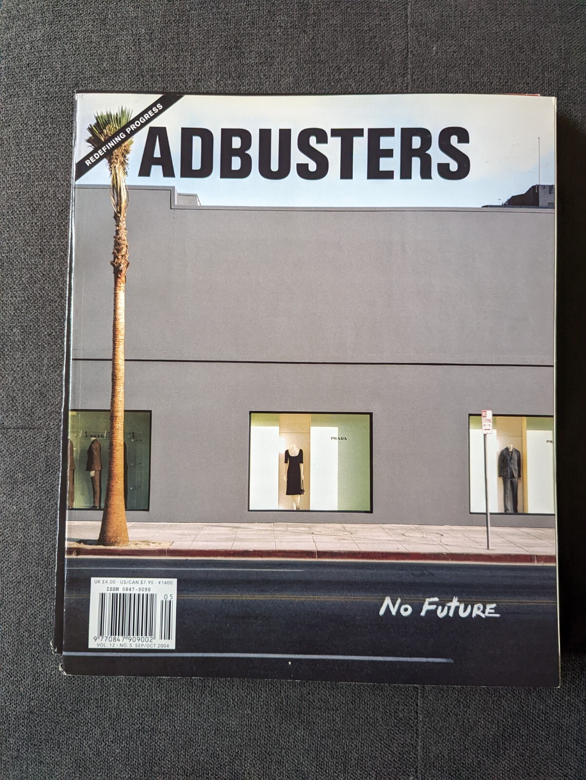 ADBUSTERS MAGAZINE SEP/OCT 2004 Vol 12,5 No Future | eBay