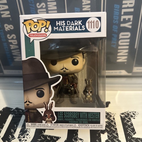 Funko Pop! Television: His Dark Materials Lee Scorsbey W/ Hester Daemon ...